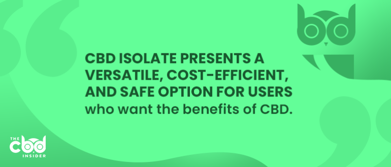 How to Use CBD Isolate (And Why You Should) | The CBD Insider